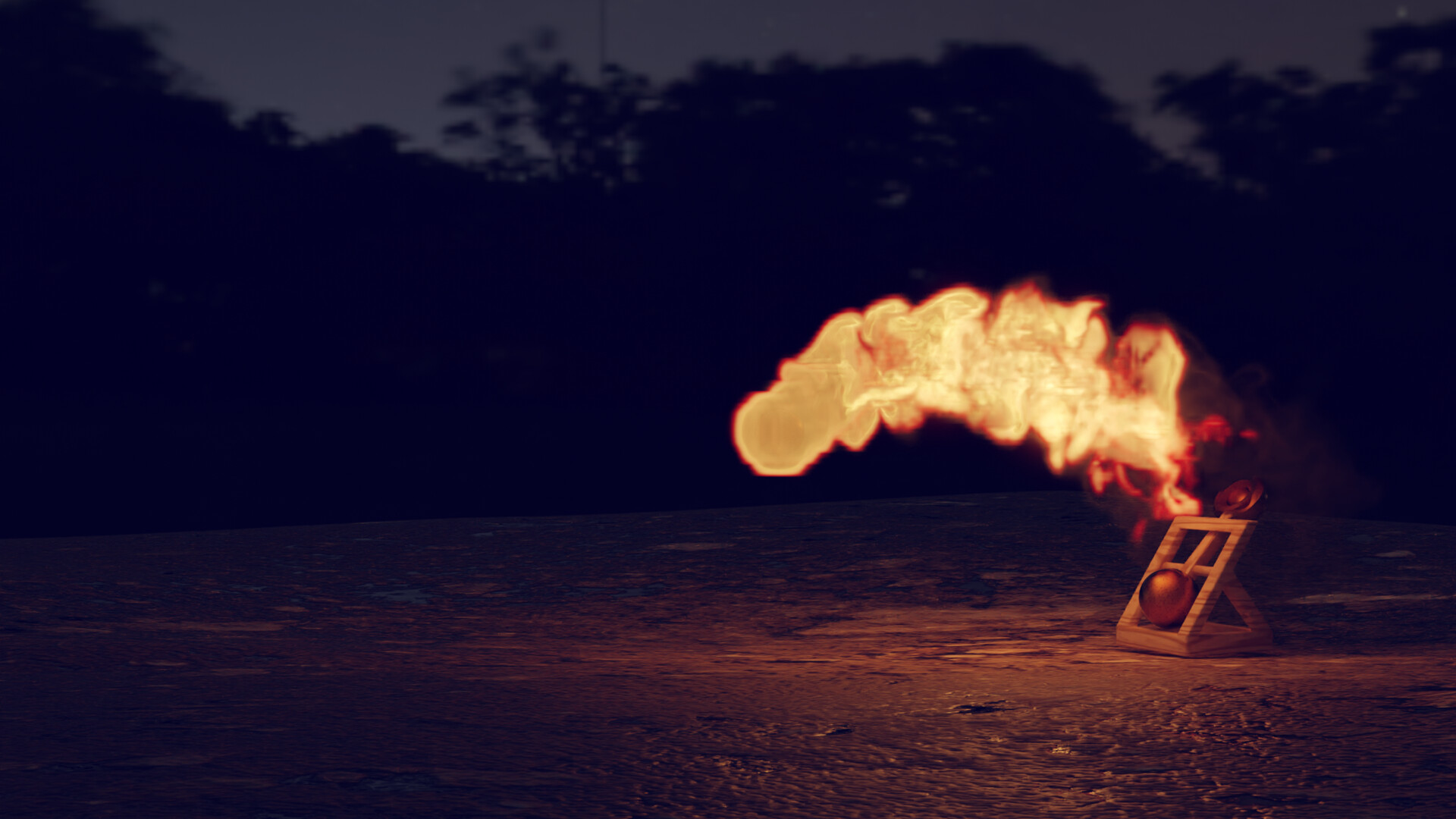 ArtStation - Fire ball