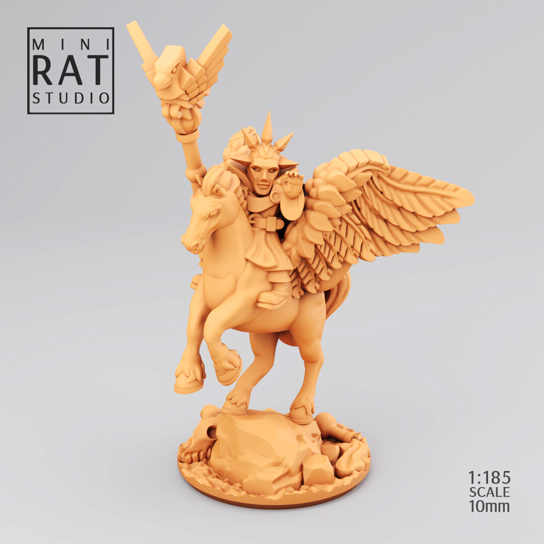 ArtStation - Alchemist Wizard mounted