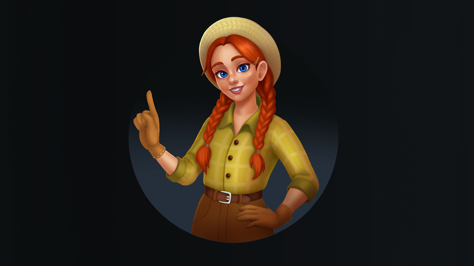 ArtStation - Farmer Girl