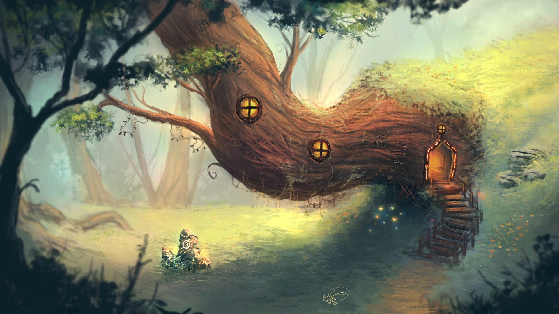 ArtStation - TREE HOUSE