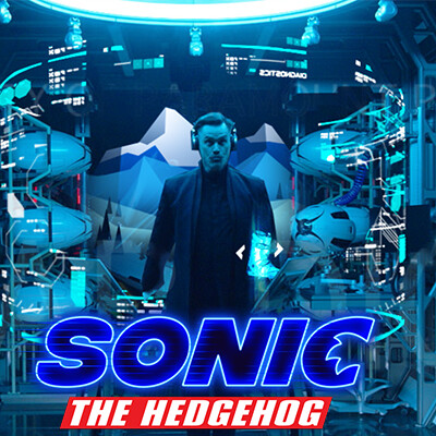 ArtStation - Sonic The Hedgehog Robotnik holo-display.