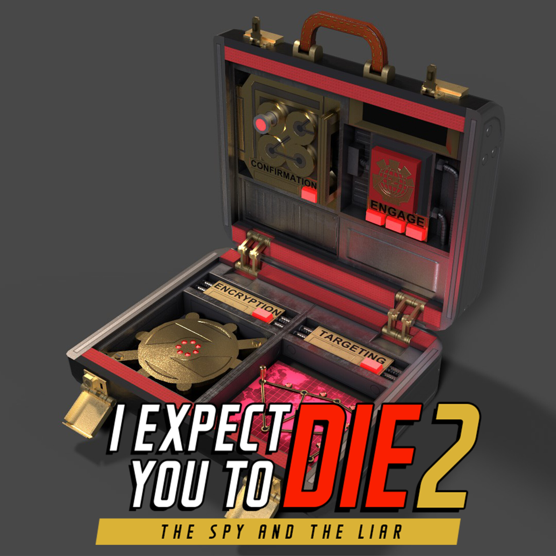 ArtStation - I Expect You to Die 2: Nuclear Football Briefcase