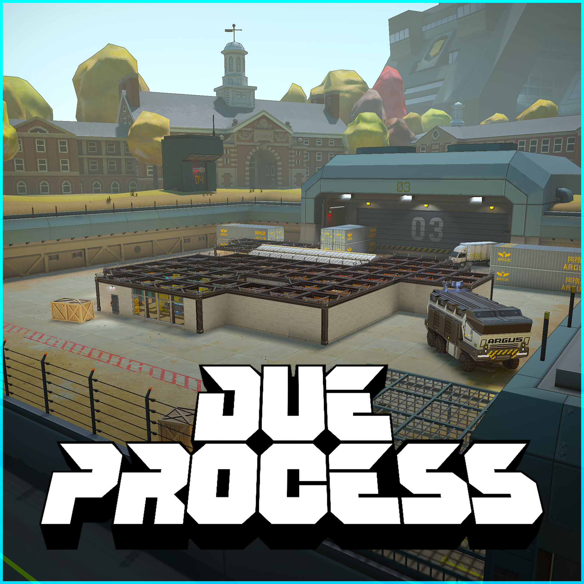 ArtStation - Due Process - Killhouse Environment