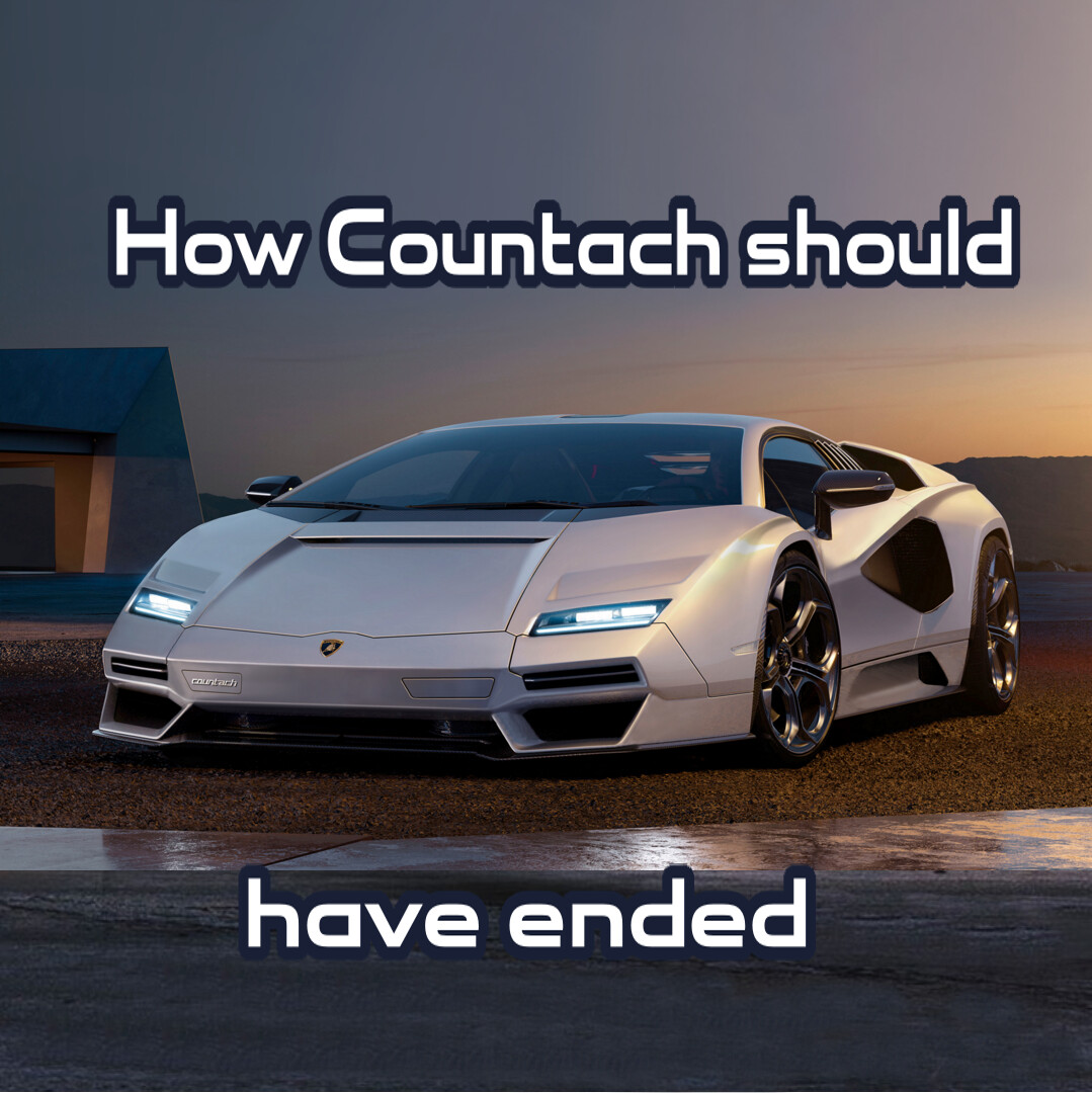 ArtStation - How Countach Should Have Ended