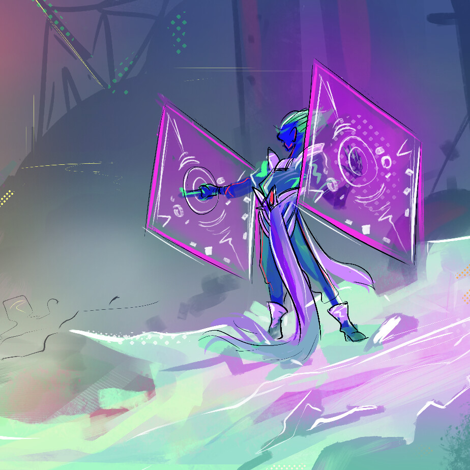 ArtStation - A FIGHT BEGINNING!