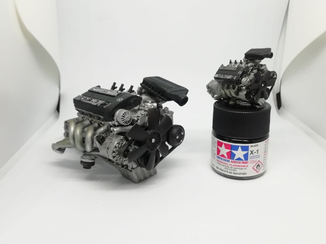 ArtStation - Mecedes-Benz M102 Engine (1/24)