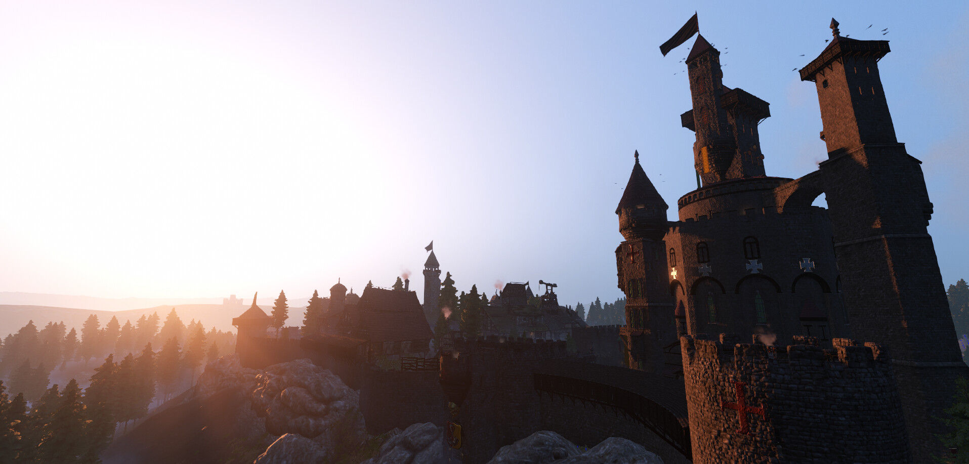 ArtStation - Scene composition for "The Old Realms" mod.