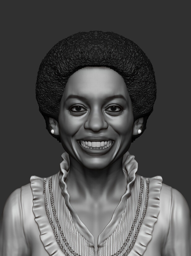 ArtStation - "Diana Ross" likeness