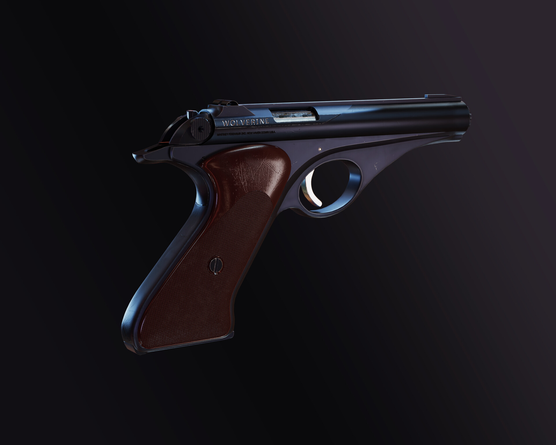 ArtStation - Whitney wolverine pistol