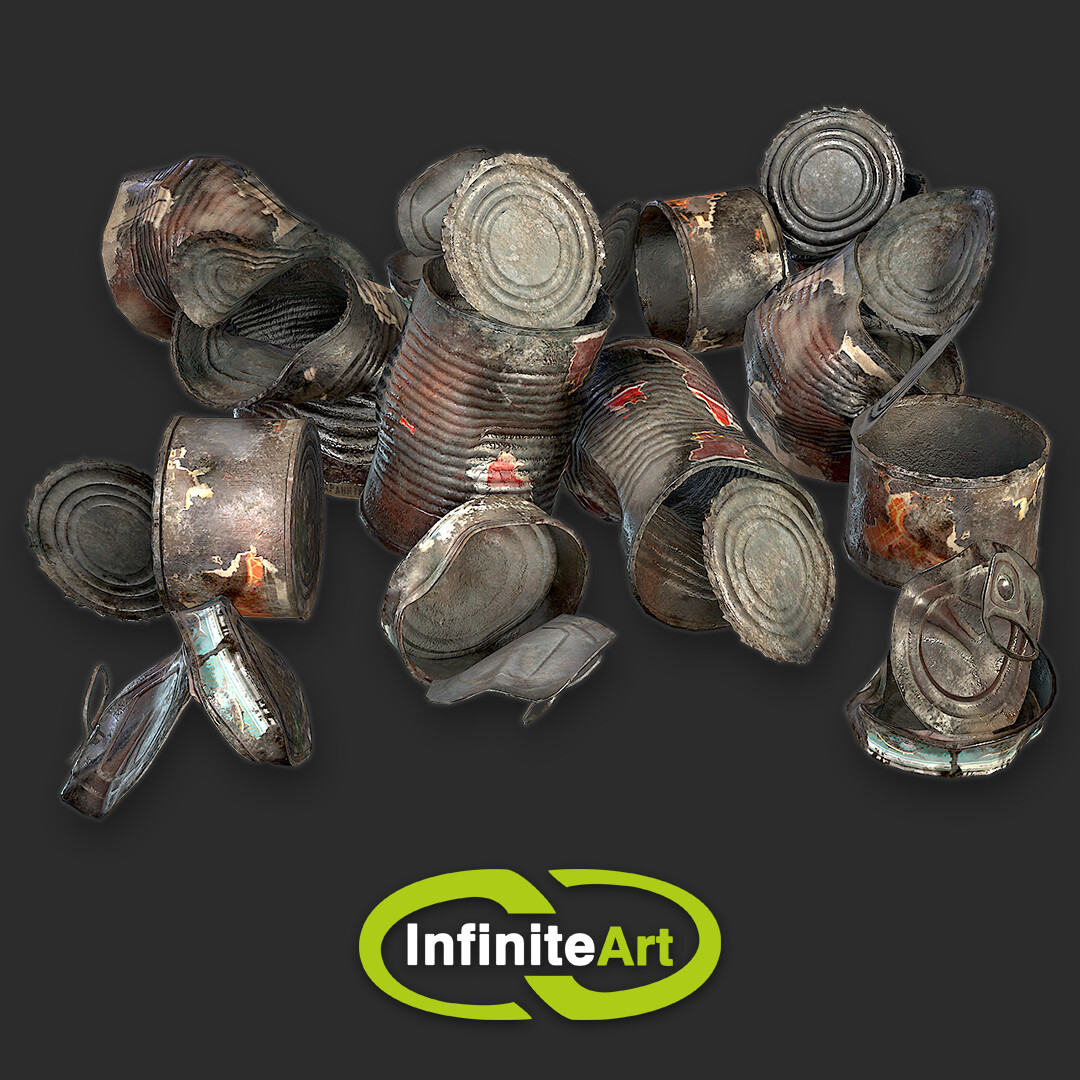 ArtStation - Tin cans