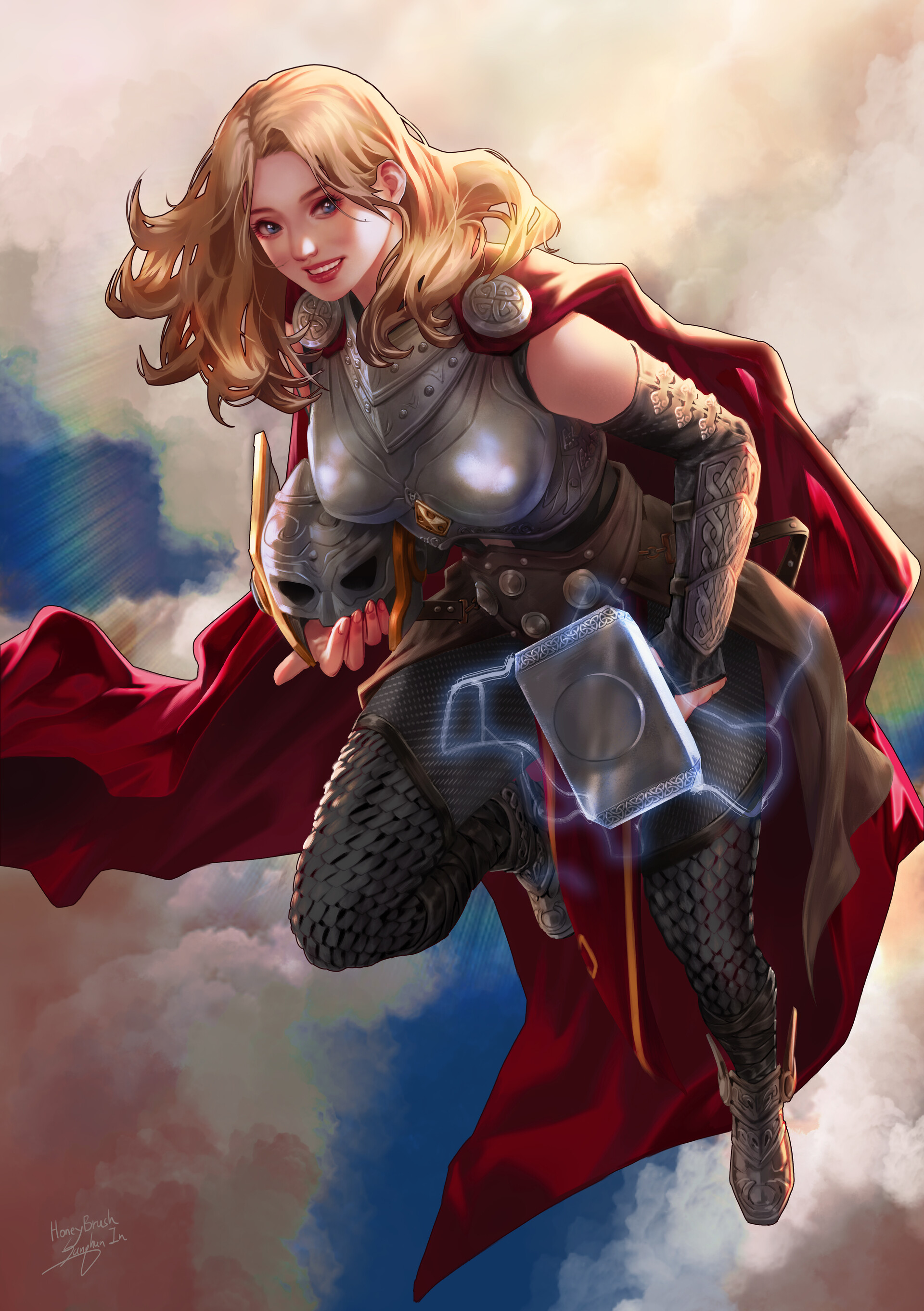 ArtStation - The mighty Thor