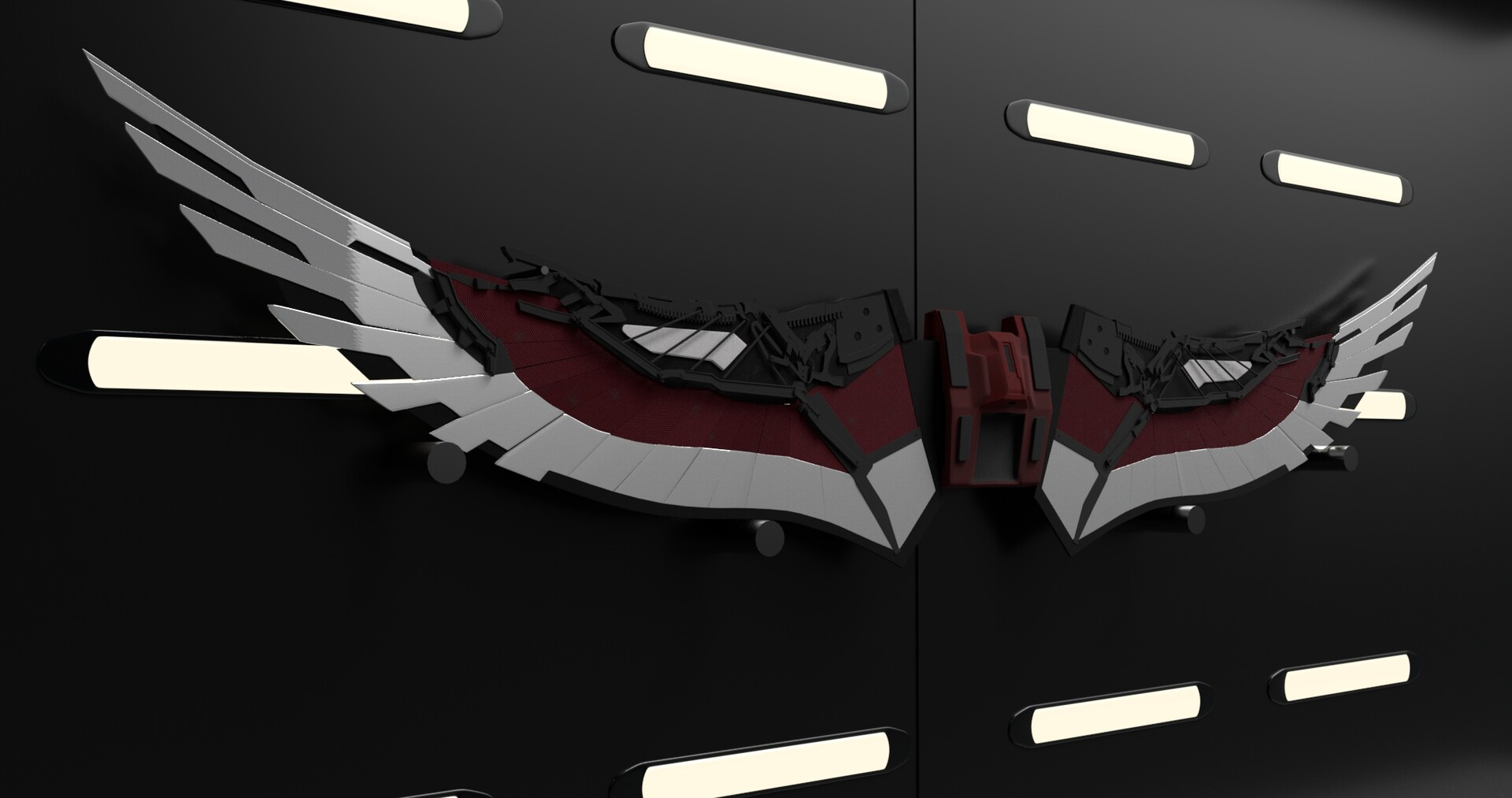 ArtStation - Falcon wings stylized