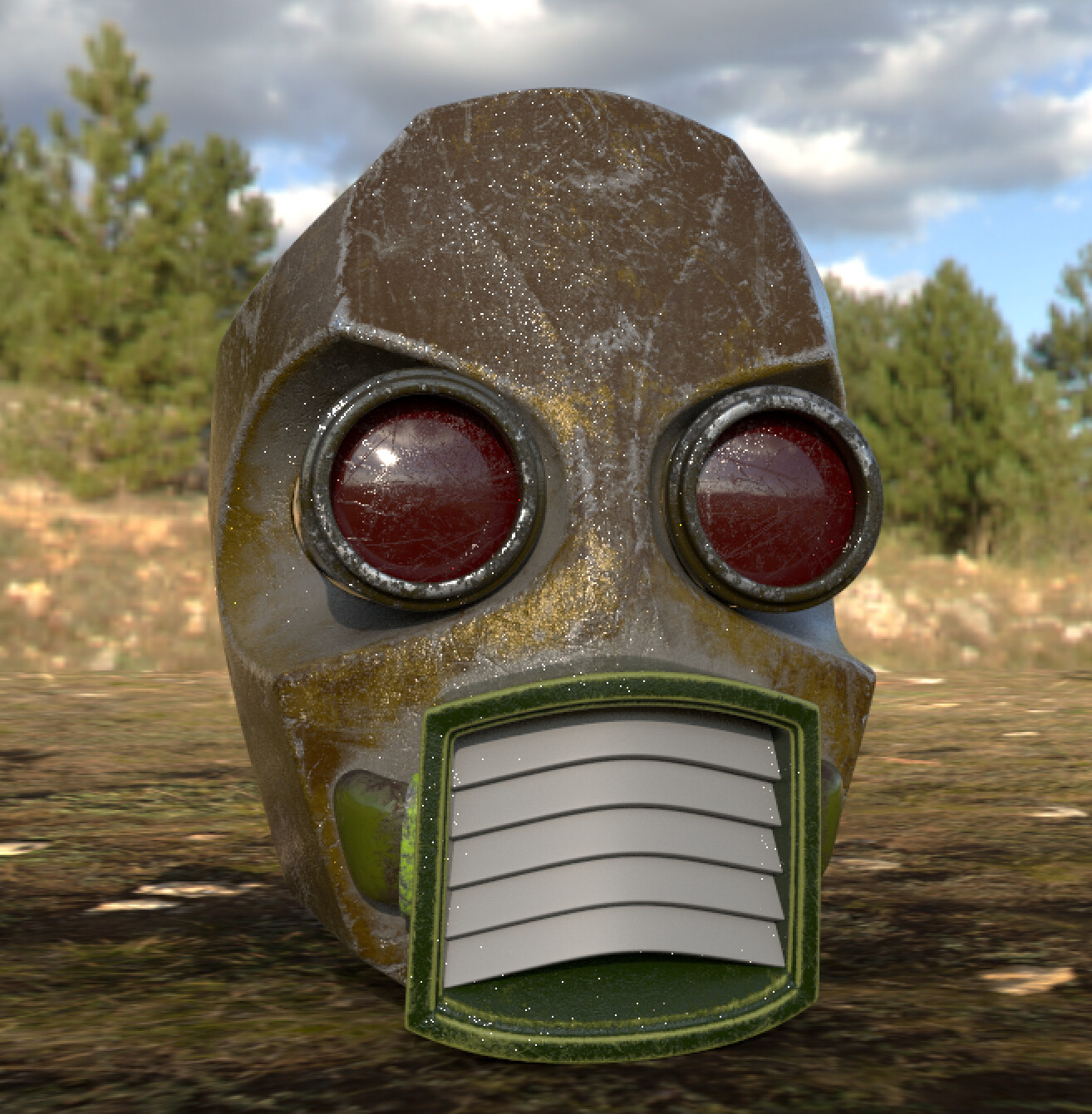 疯技师 - Scrappy style mask practice