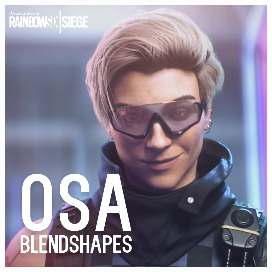 ArtStation - Osa R6 - Blendshapes