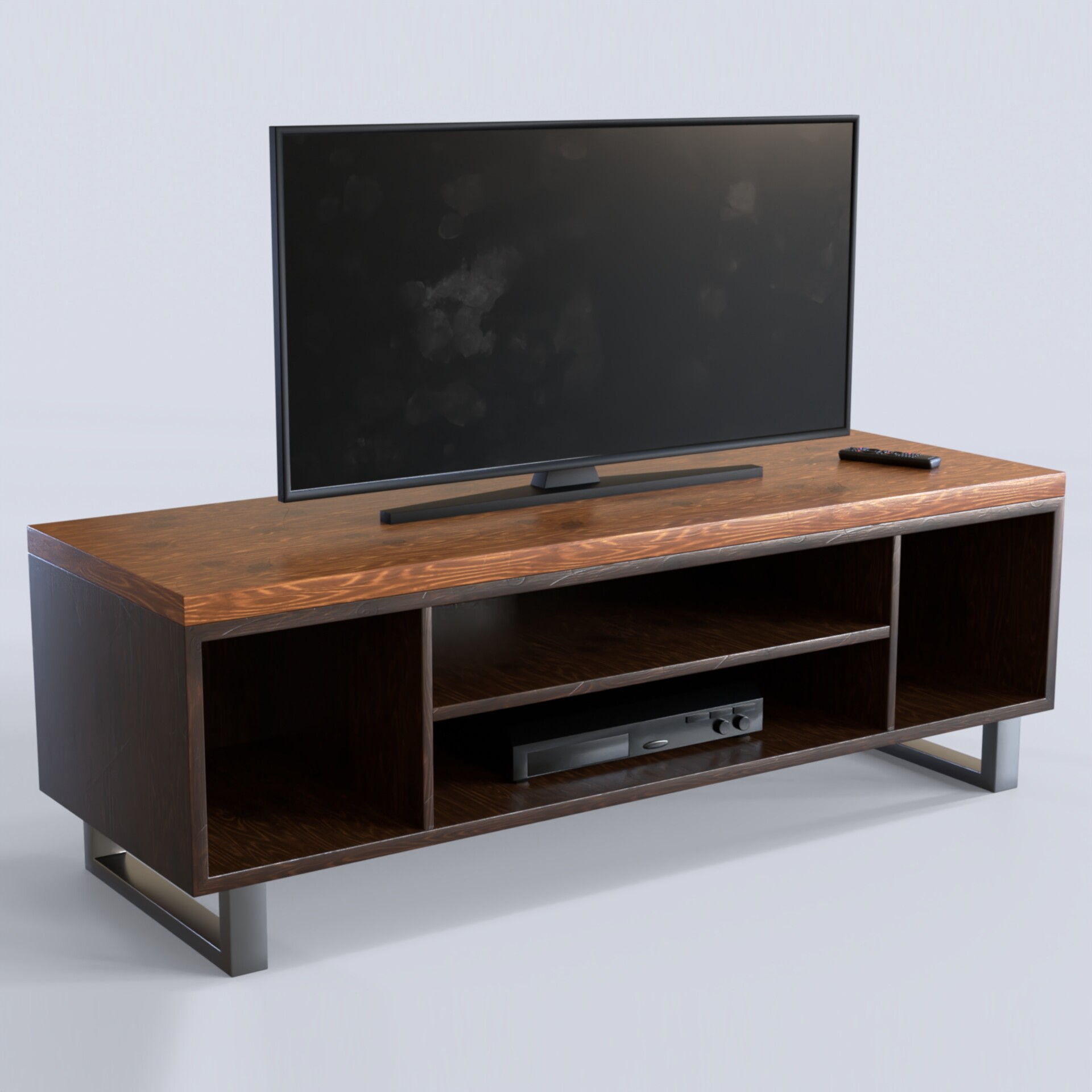 ArtStation - TV Table (Blender Tutorial) Photorealistic Furniture