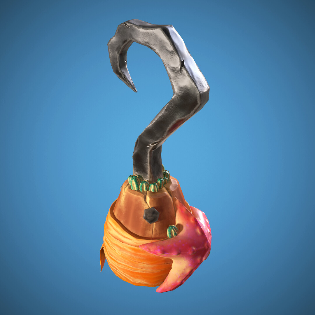 ArtStation - Stylized Pirate Hook