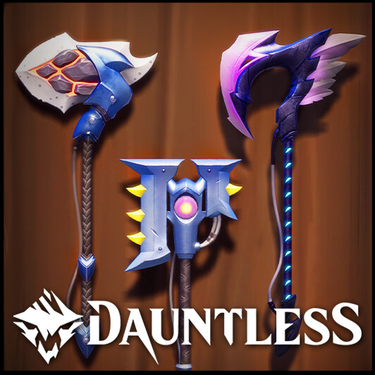 Jay Rios - 3D Character Artist - Dauntless | Axes