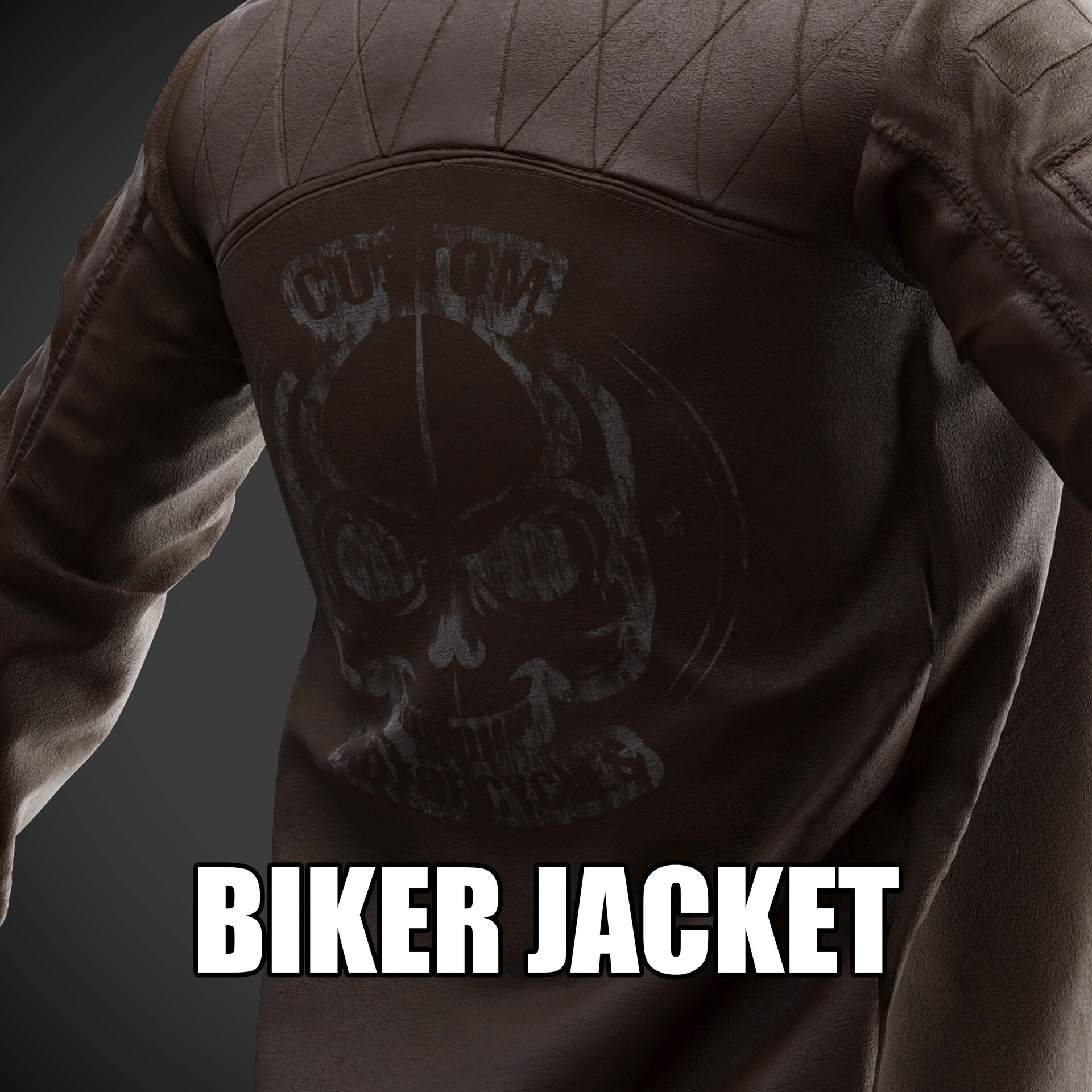 ArtStation - Biker Jacket