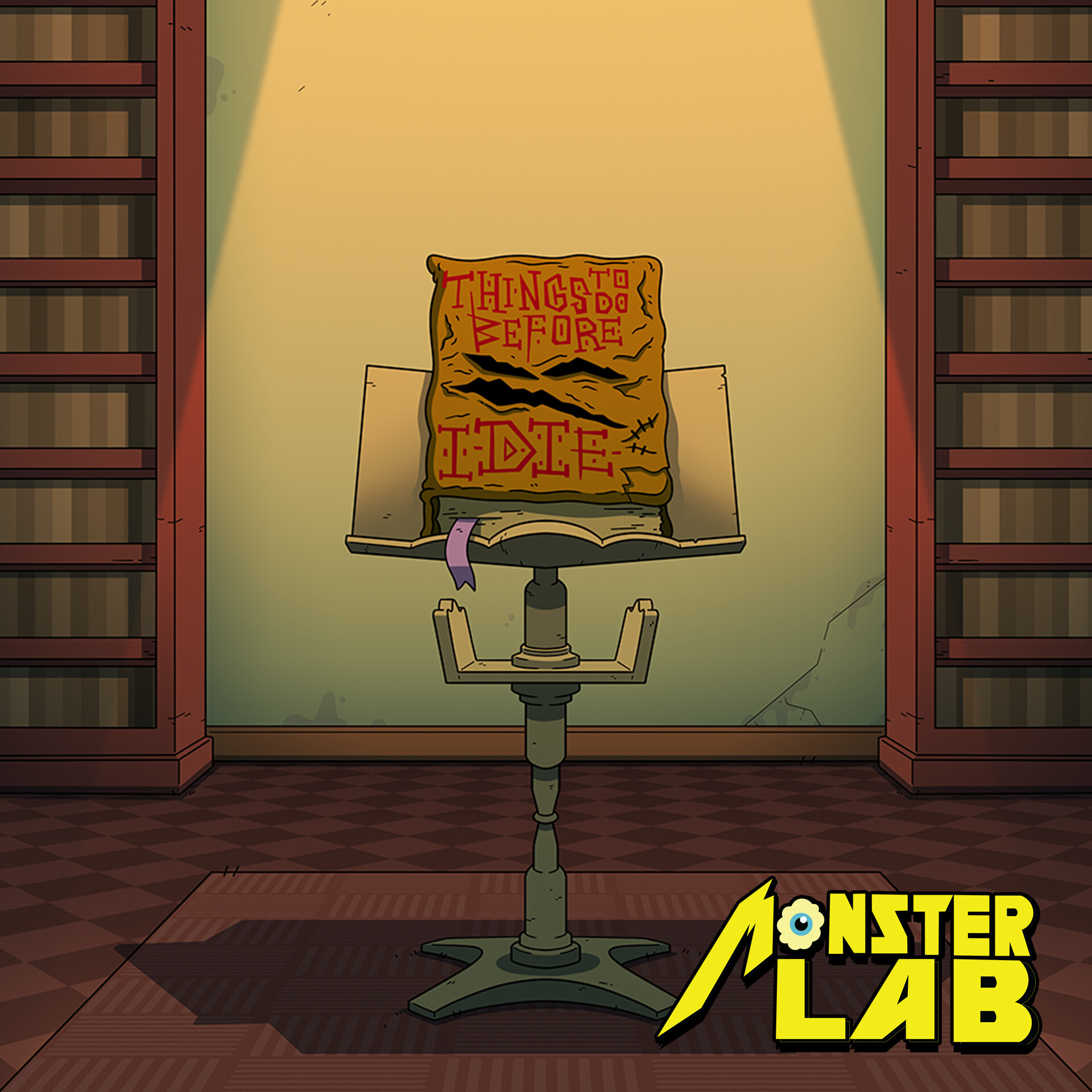 ArtStation - Monster Lab: Episode 6 Background Art