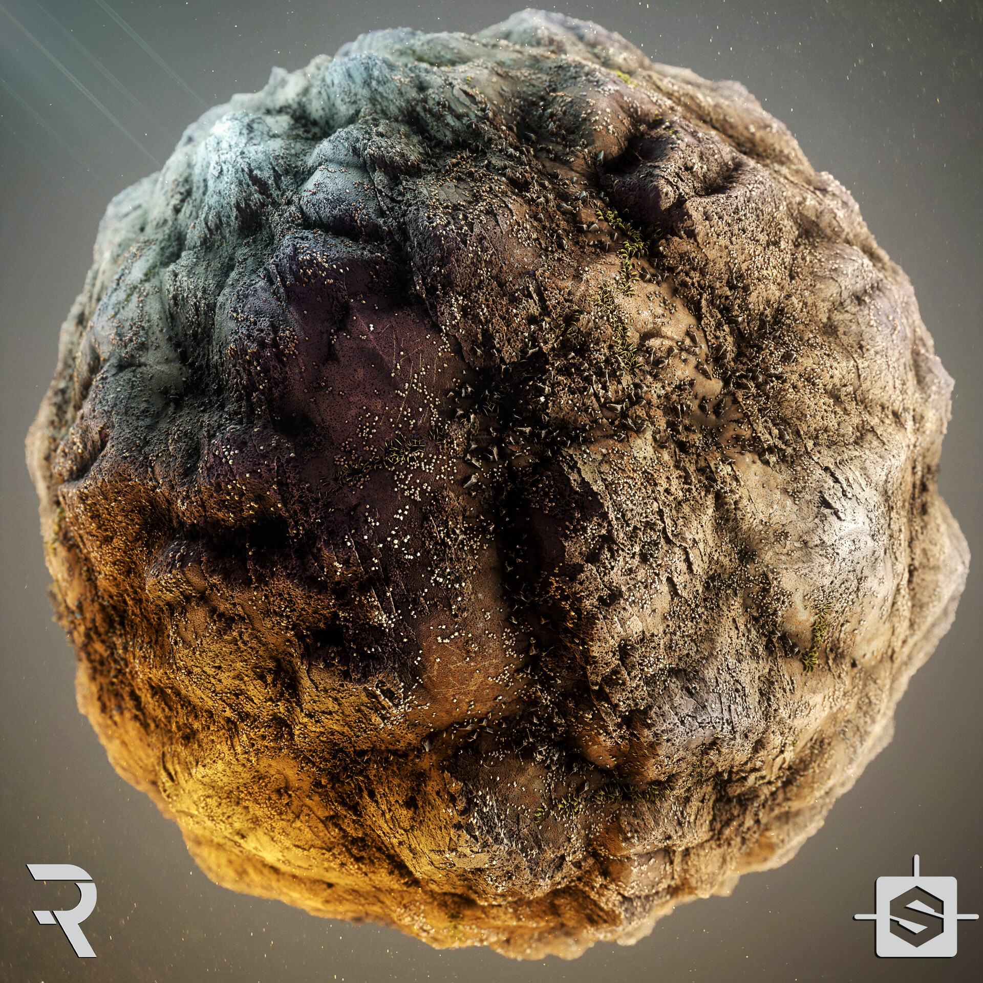 ArtStation - Oxidized Rock 2.0