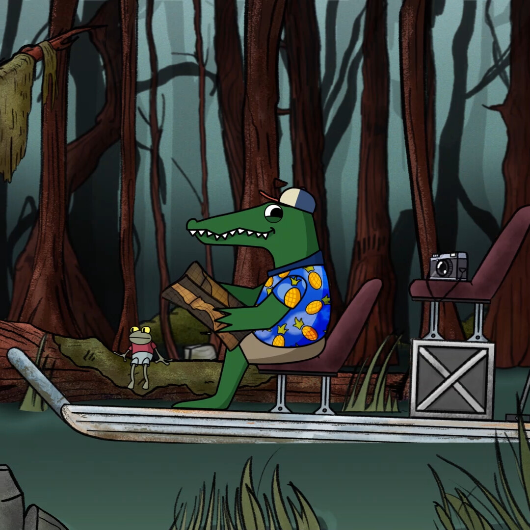 ArtStation - Swamp Croc (2020)