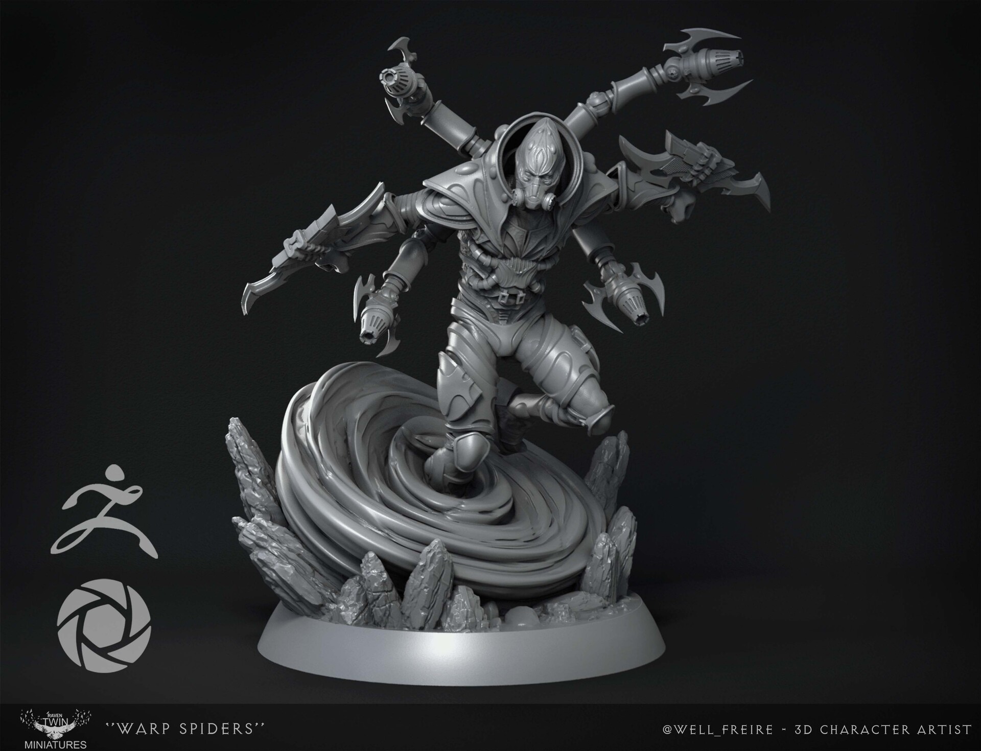 ArtStation - Warp Spiders