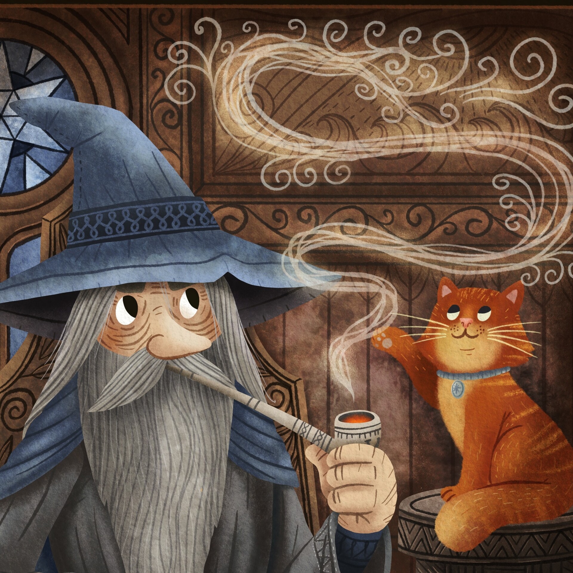 ArtStation - Gandalf in Rivendell