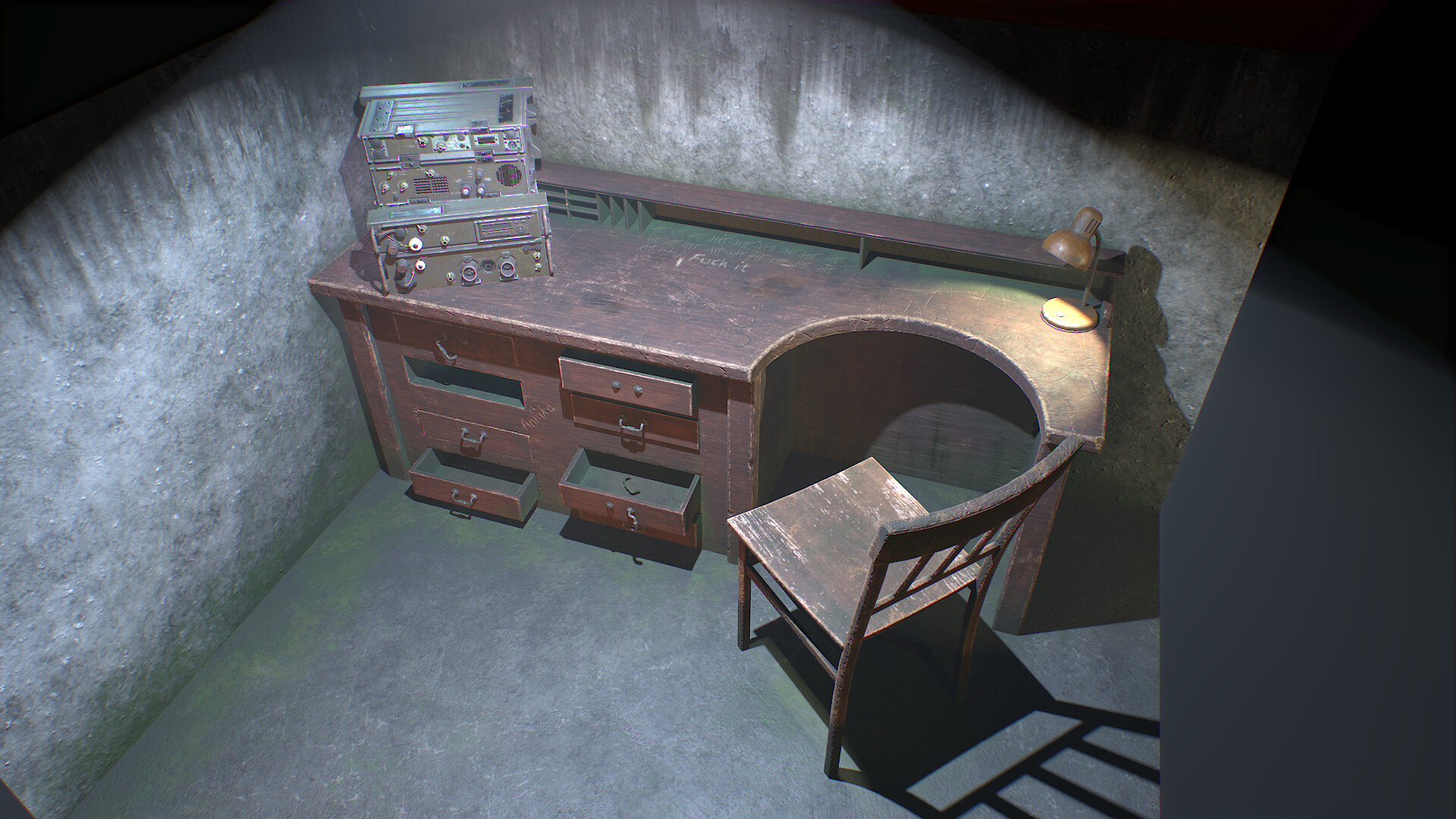 ArtStation - Abandoned Fallout Shelter [WIP]