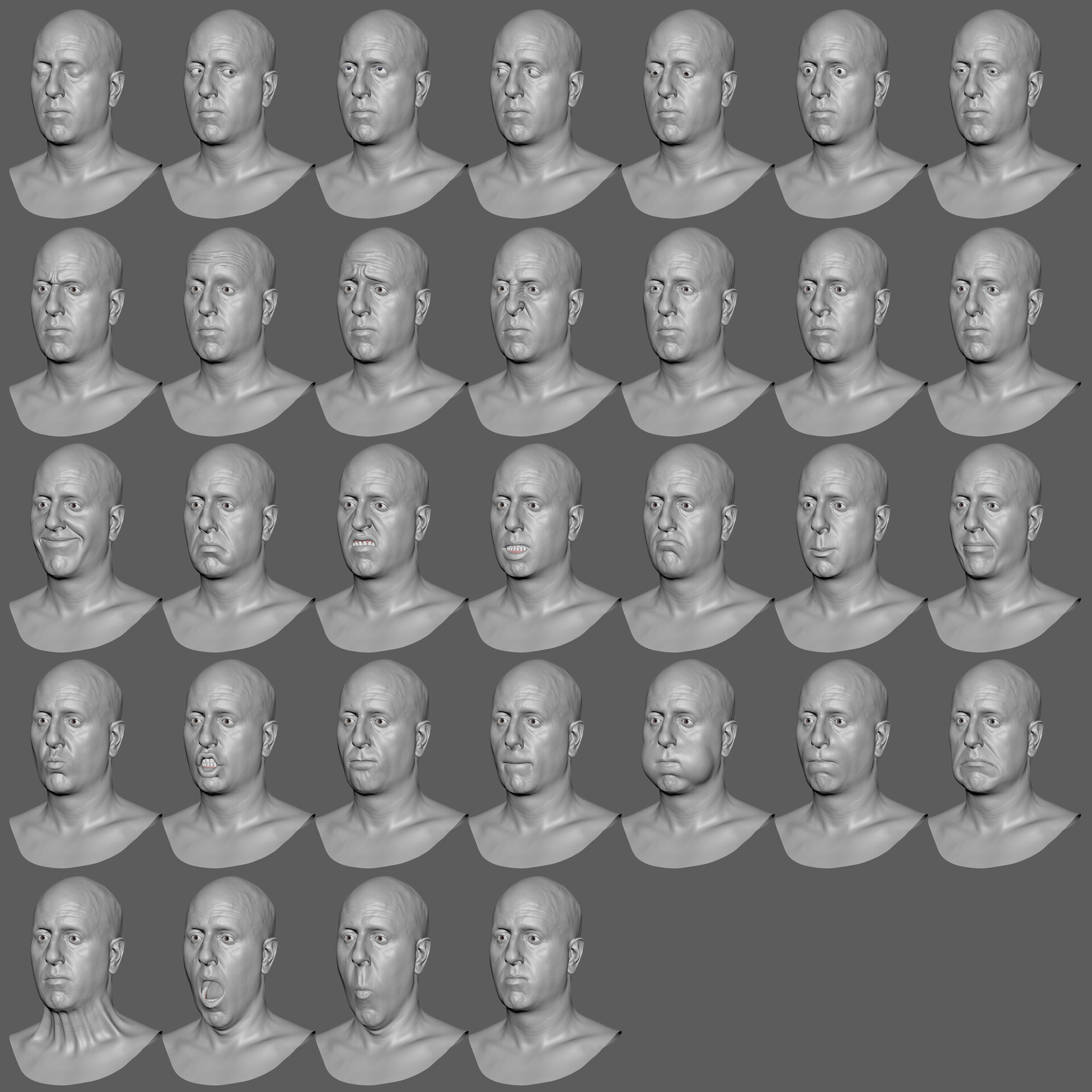 Artstation Facial Blendshapes Tutorial