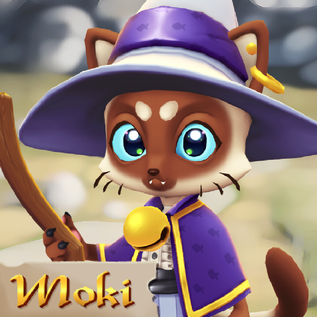 ArtStation - Moki - The Cat Wizard - Sponsored by Autodesk