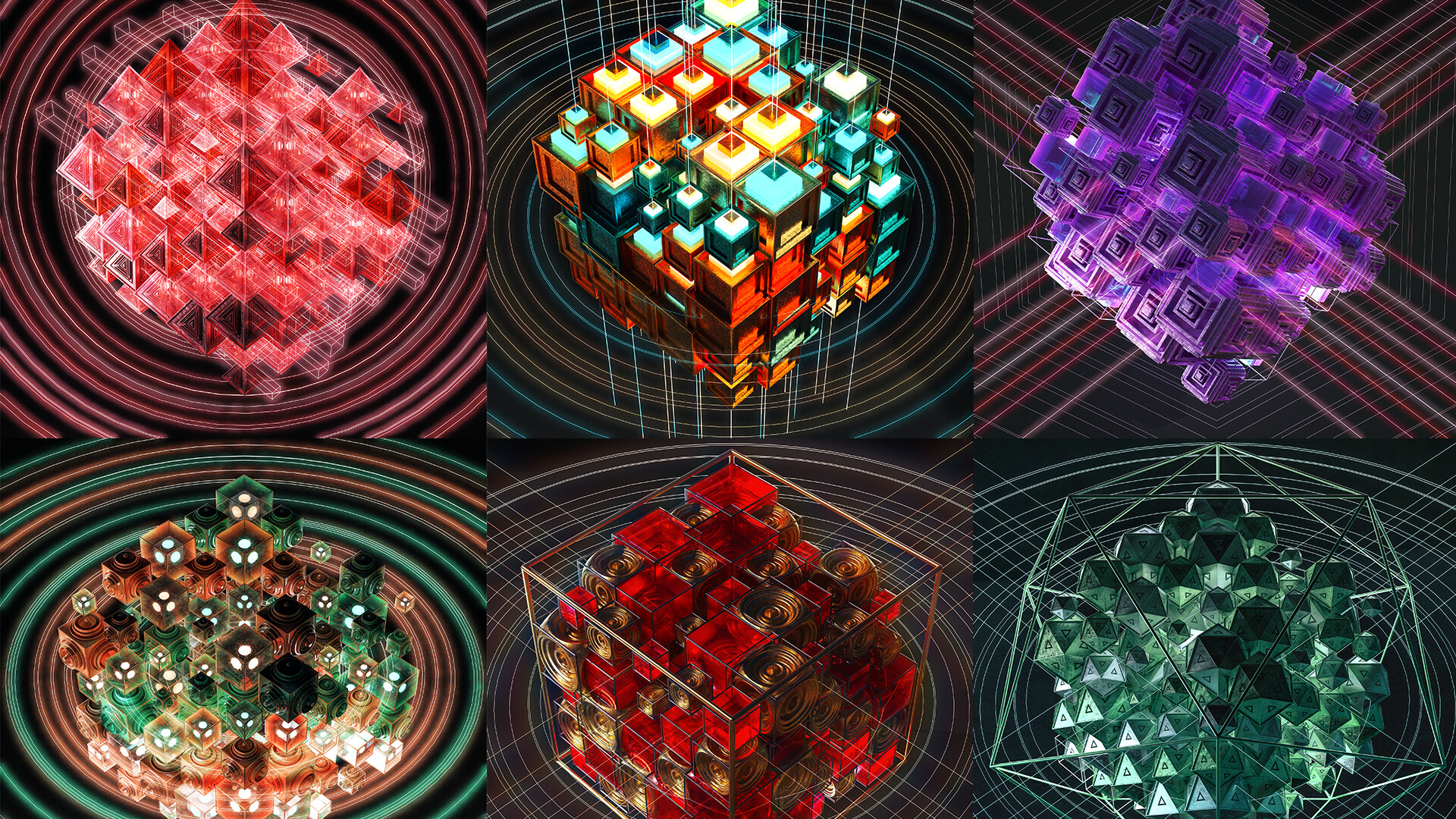 ArtStation - Everyday Serie 9 : Cubes