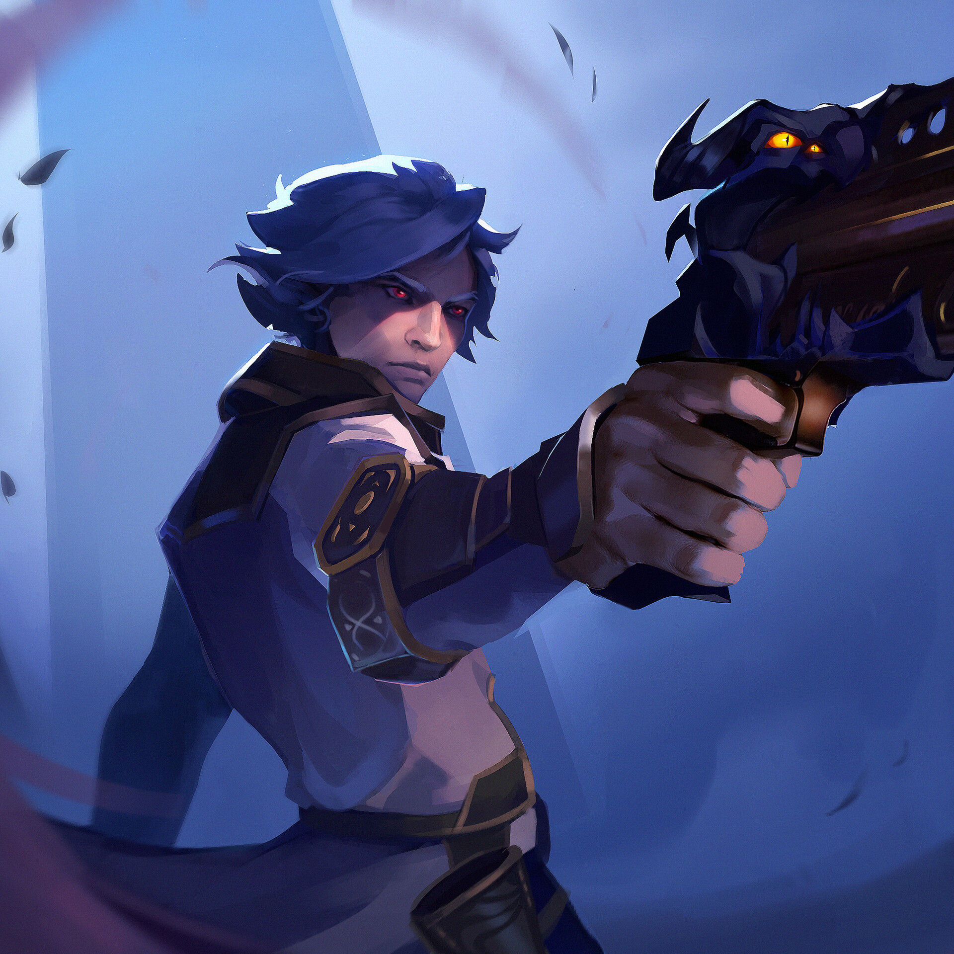 ArtStation - - Four, the Nightbringer - Commissioned Work