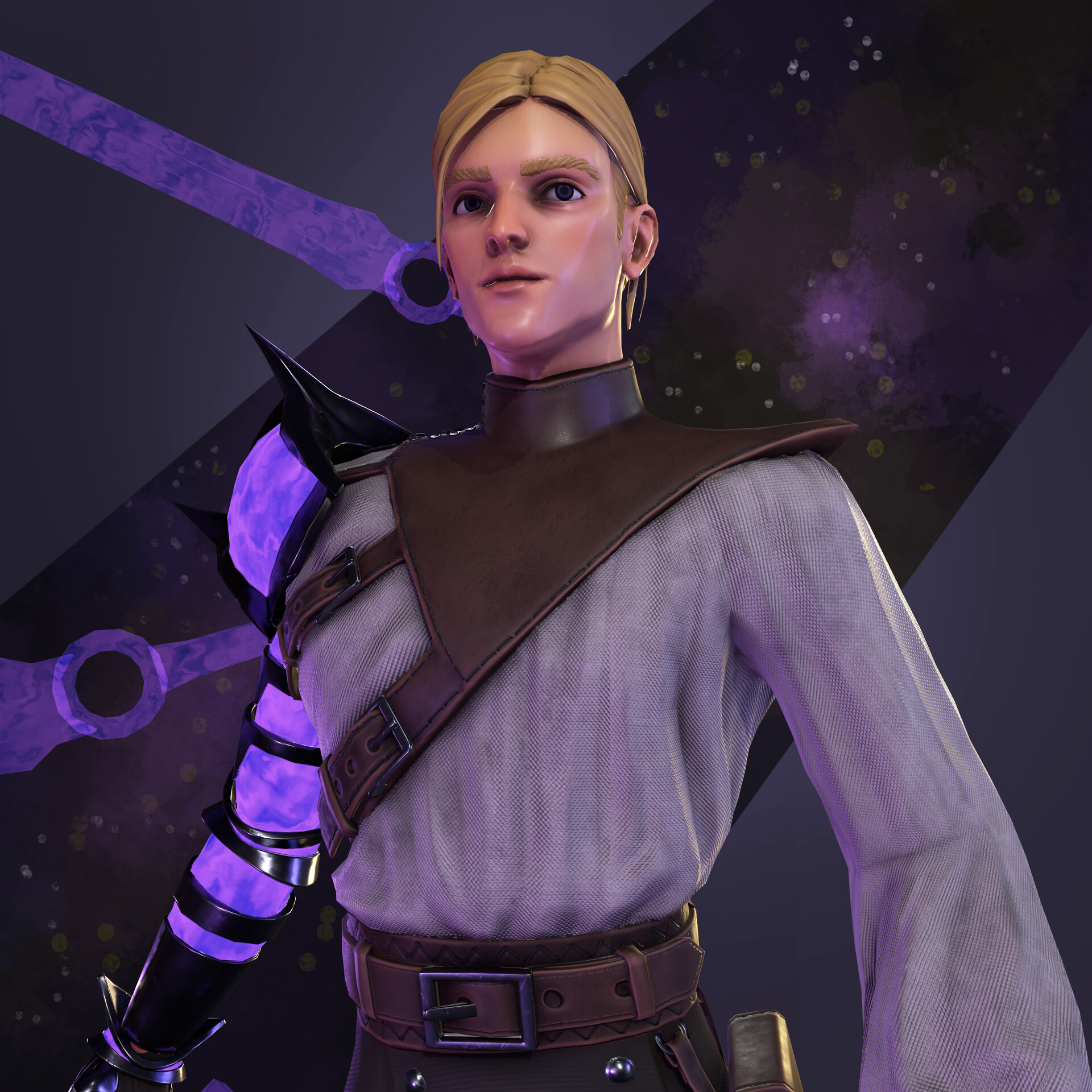 ArtStation - Swordsman wizard