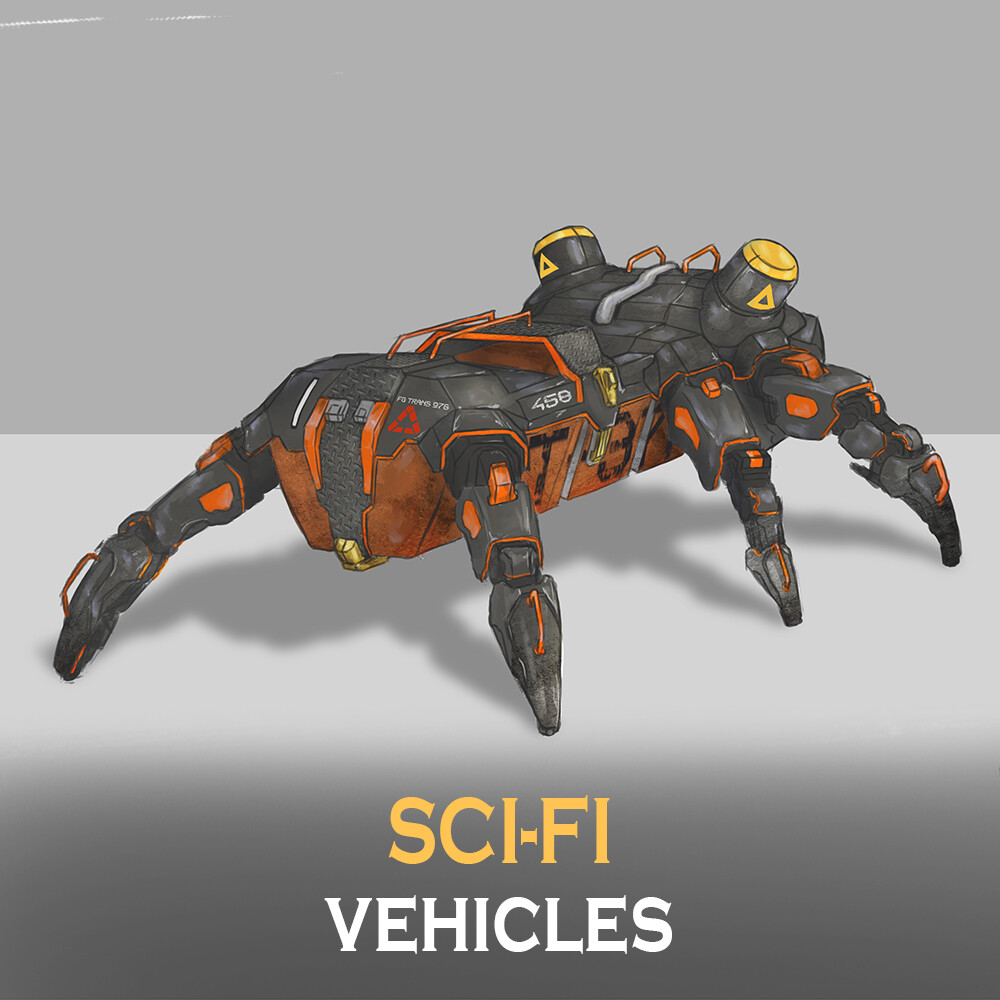ArtStation - Sci-Fi Vehicles