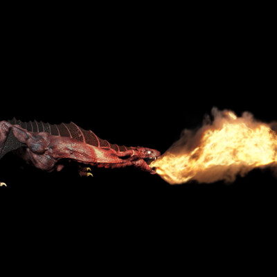 ArtStation - Dragon Fire