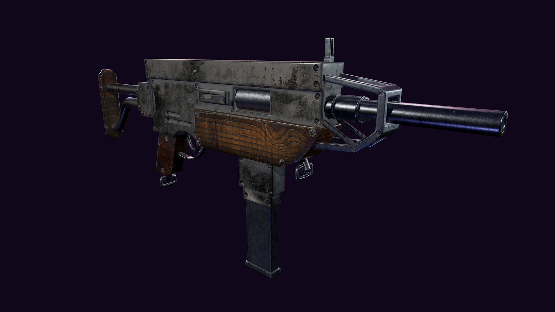ArtStation - Handmade SMG