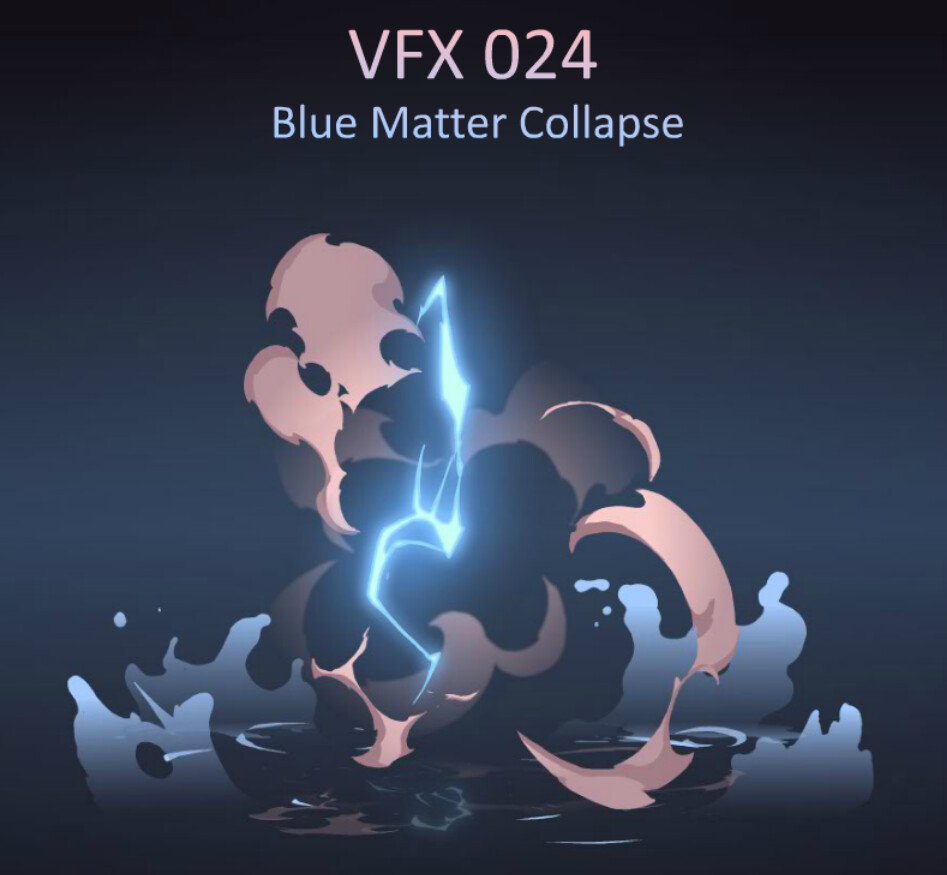 ArtStation - Lightning Explosion 2D VFX Animation