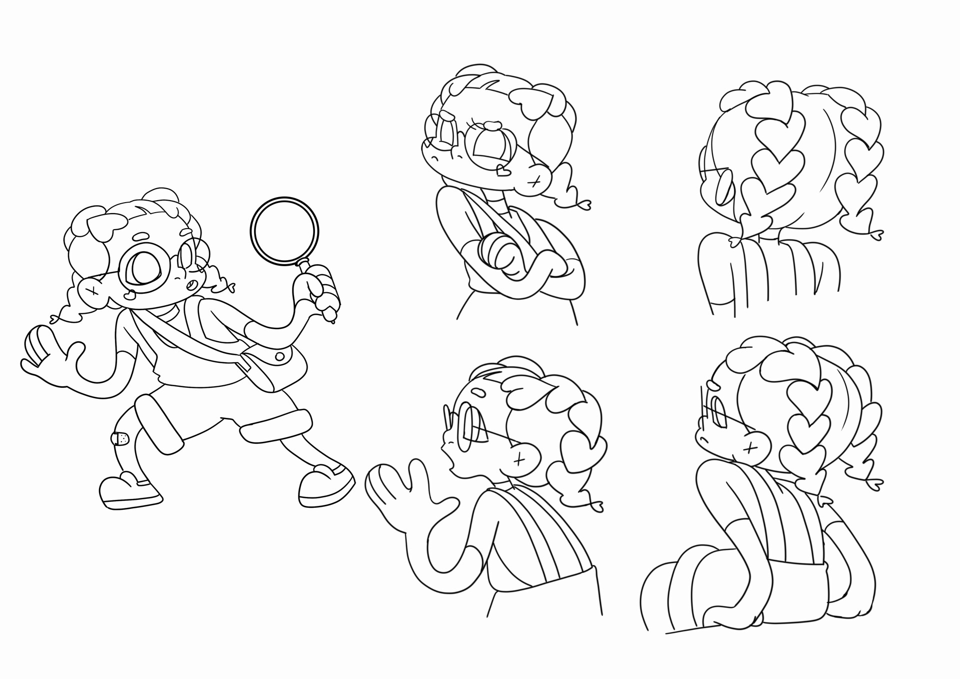 ArtStation - CHARACTER DESIGN - Chloe