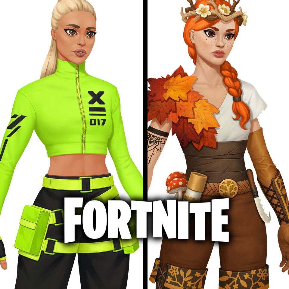 ArtStation - Fortnite Character Design