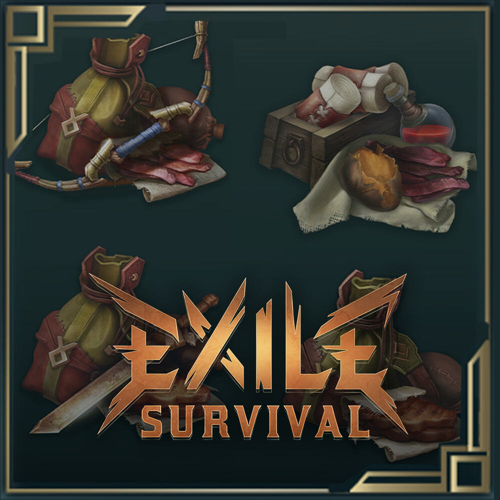 ArtStation - Icons for Exile Survival