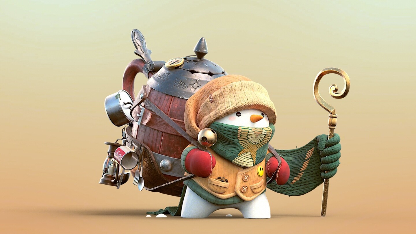 ArtStation - Snowman