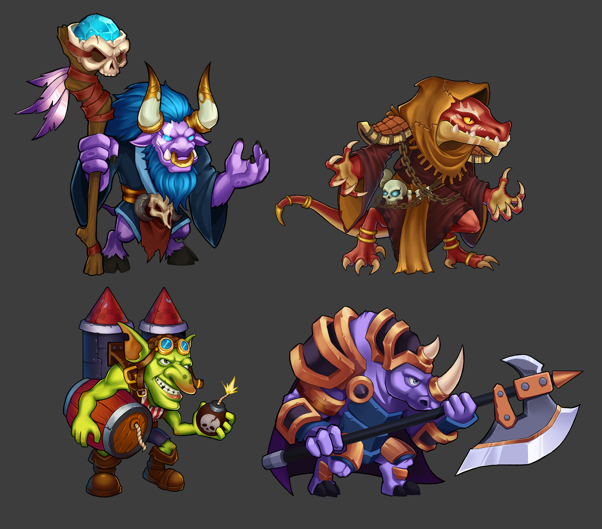 ArtStation - Banished characters