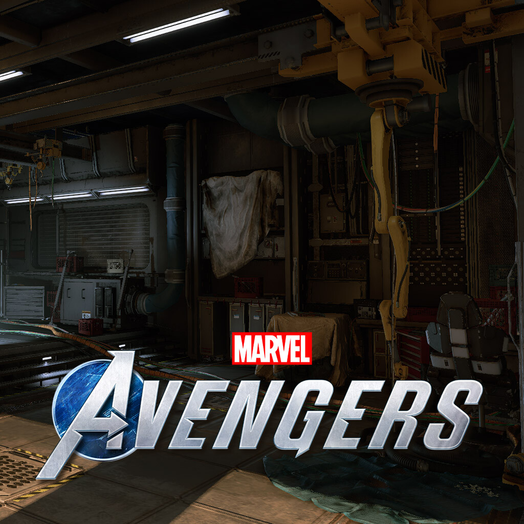 ArtStation - Marvel's Avengers Helicarrier Tech Lab