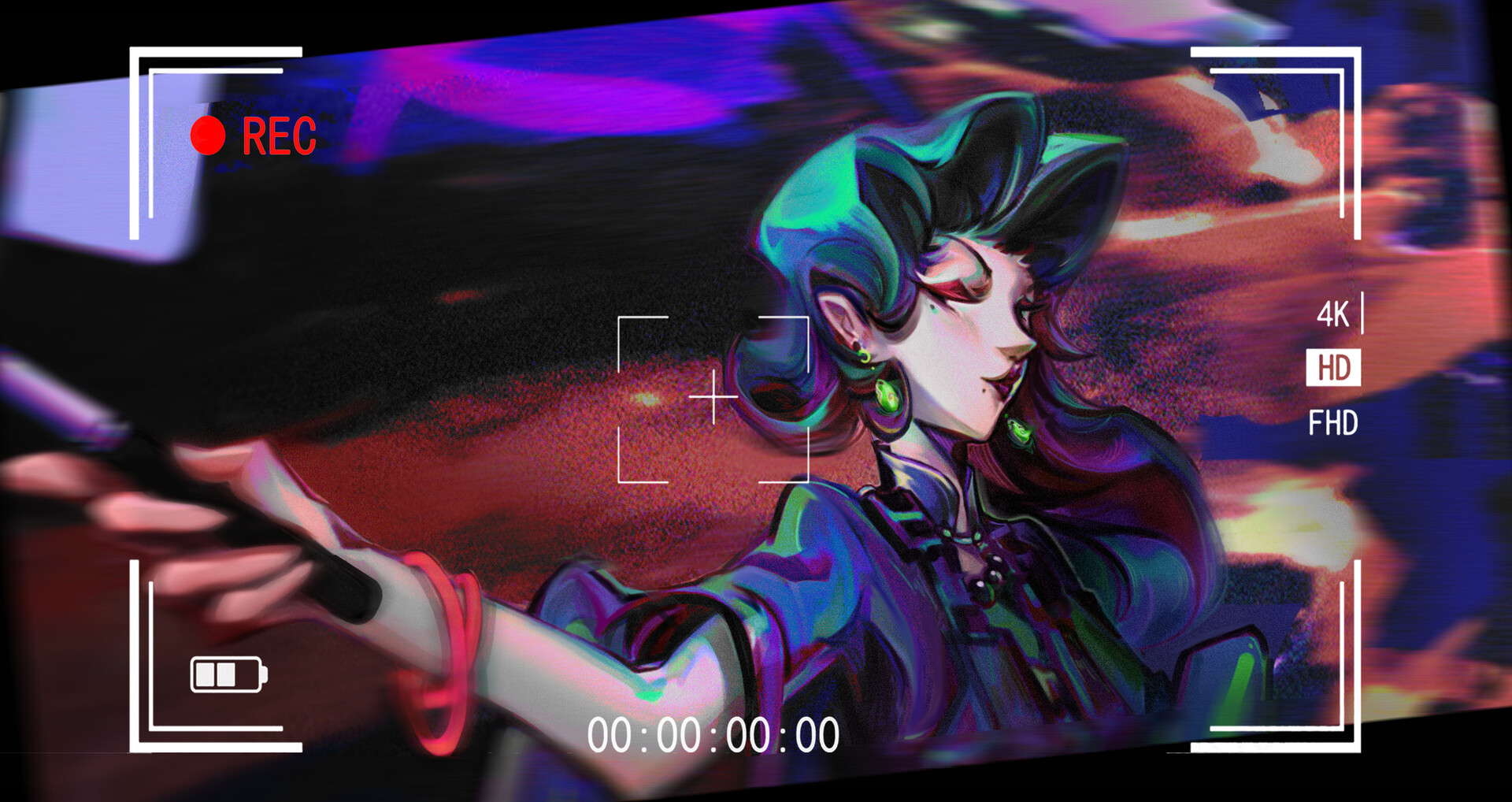 ArtStation - Taiwanese Nightmarket- 🤳 Auntie