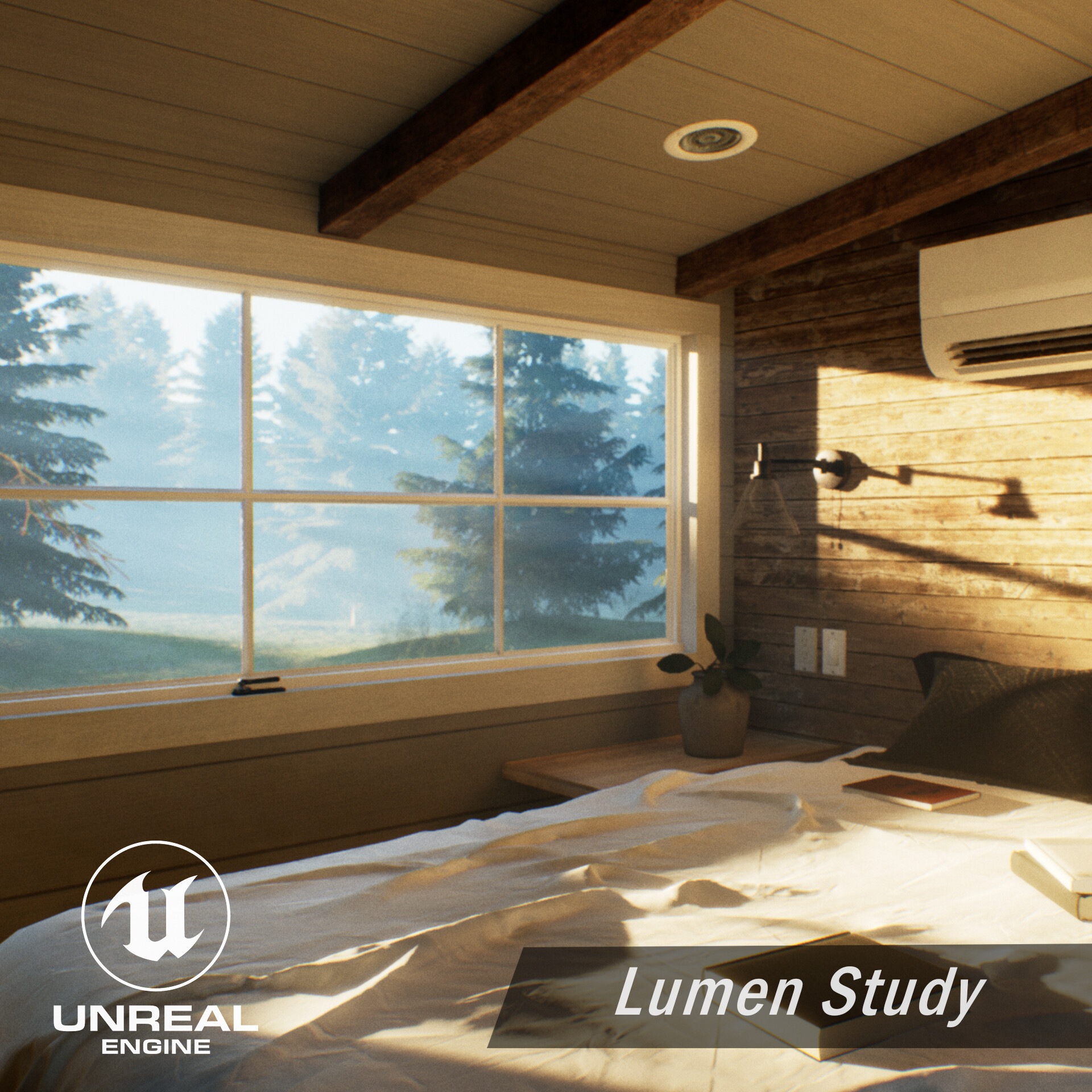 ArtStation - UE5 Lumen Lighting Study