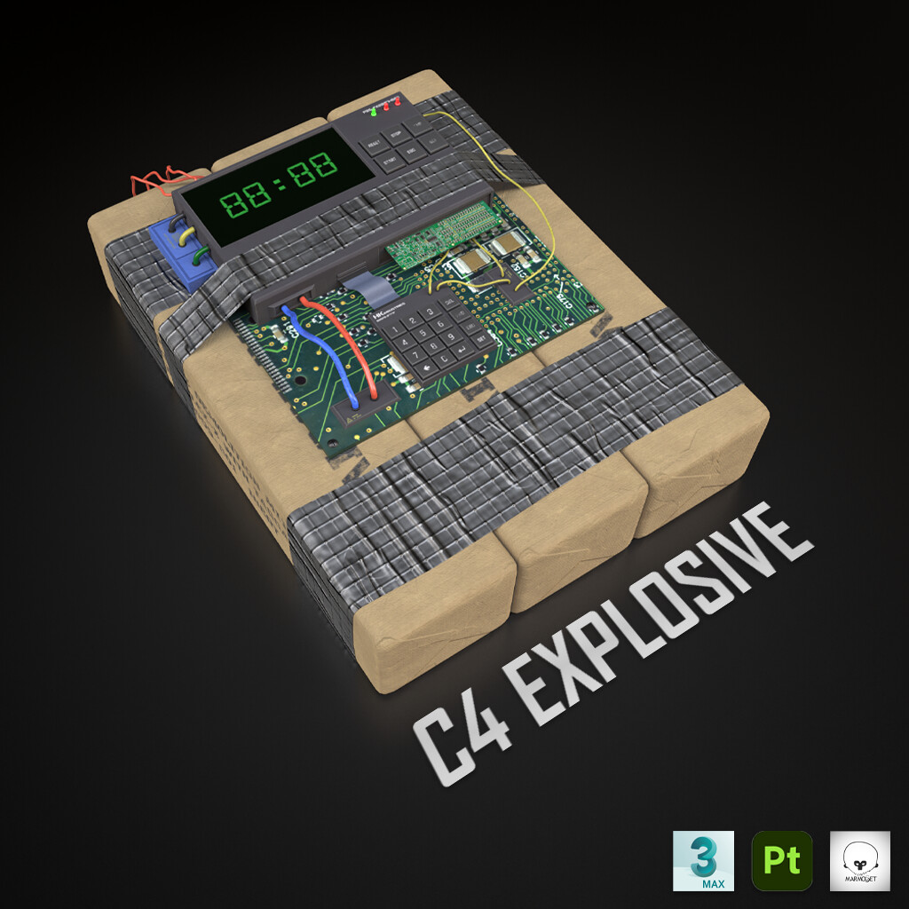 ArtStation - C4-Explosive