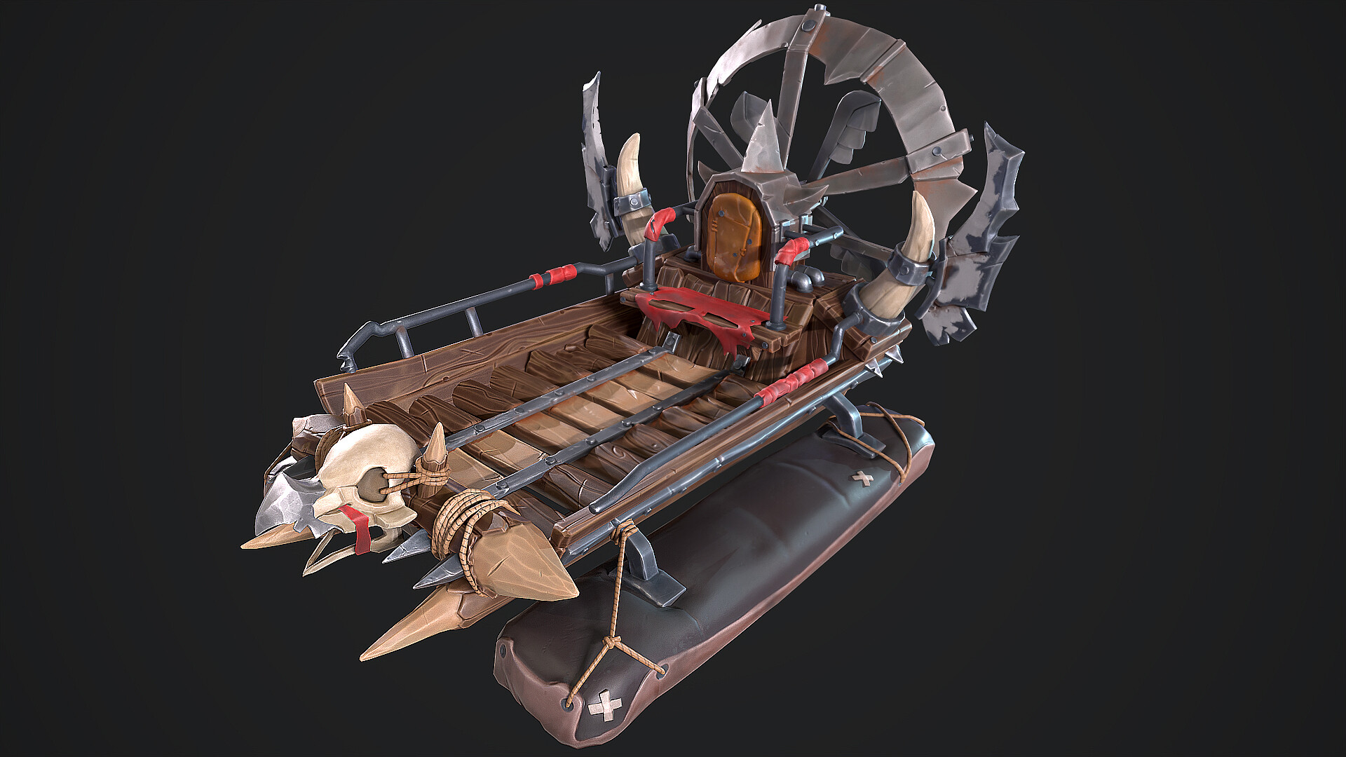 ArtStation - Whirl-Dove Orc Raft