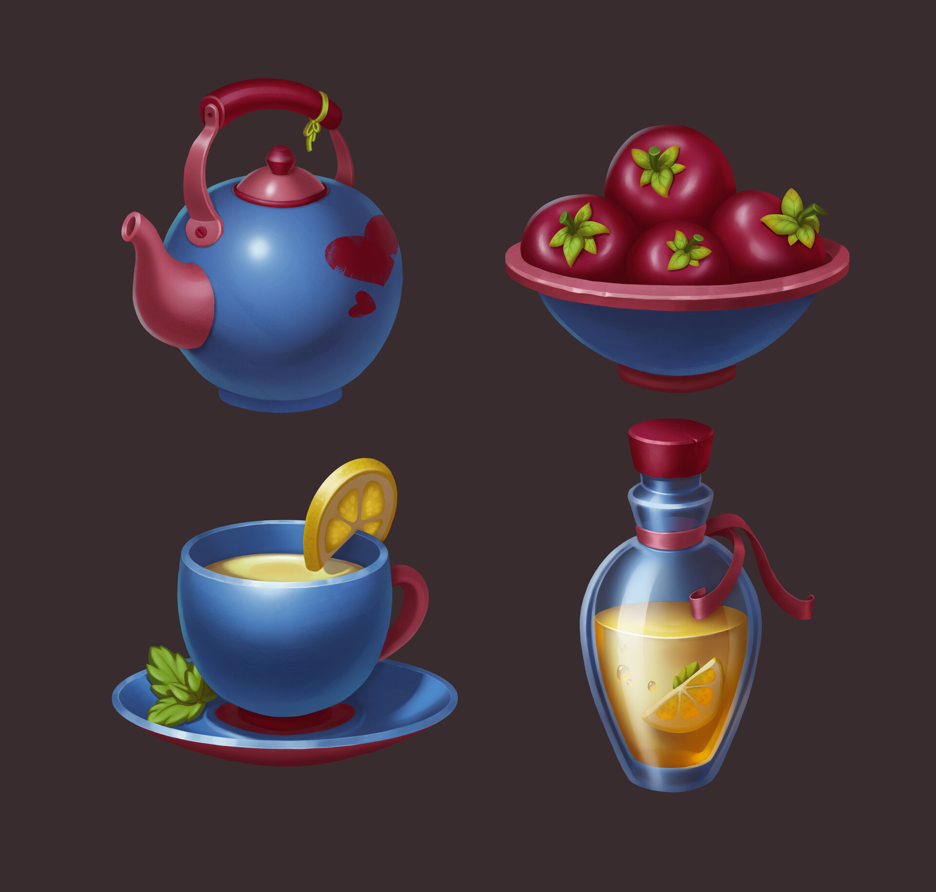 ArtStation - Kitchen props