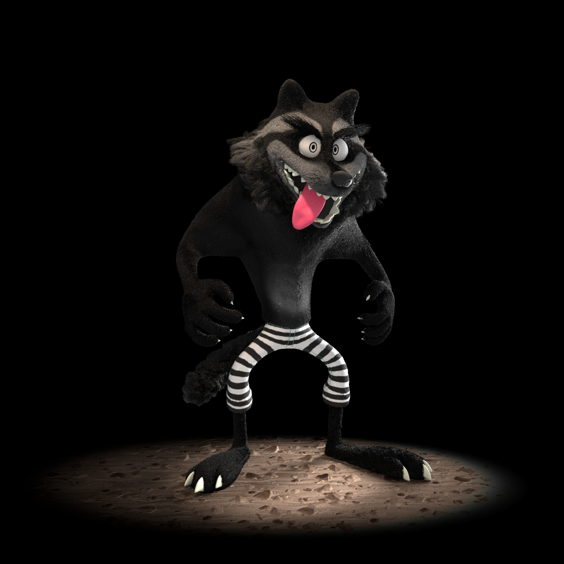 ArtStation - Raccoon