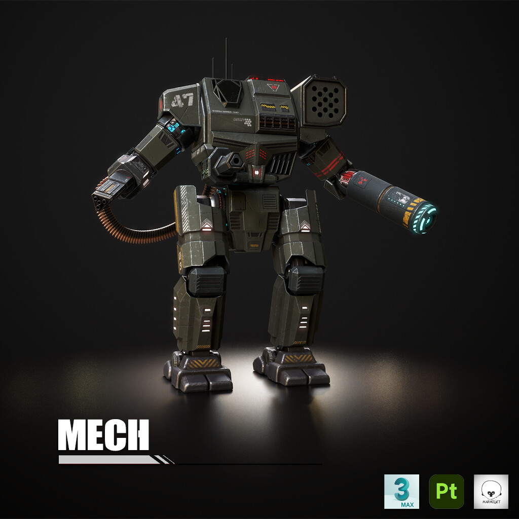 ArtStation - War Mech
